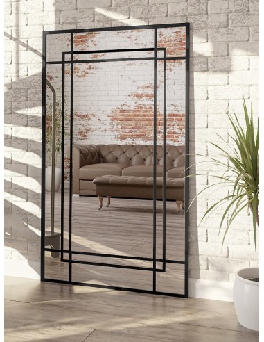 Lustro loft ze szprosami - GABRIELA BIS- kolor ramy do wyboru